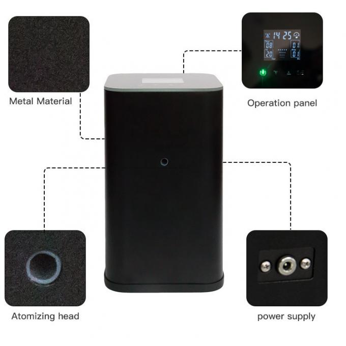 2mL/H 500m2 Office Scent Diffuser , 50dba Hotel Scent Diffuser Machine